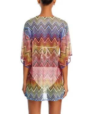 Missoni Multicolor Chevron Swim Cover-up Tunic