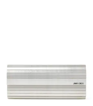 JIMMY CHOO Mother-of-pearl Sweetie Clutch - Ivory