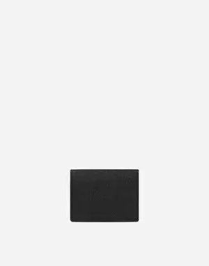 Dolce & Gabbana Calfskin Card Holder With Branded Plate