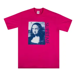 Supreme Mona Lisa Tee 'hot - Pink