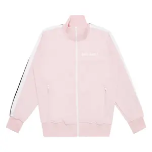 Palm Angels Classic Track Jacket 'almond Blossom/white - Pink