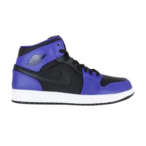 JORDAN 1 Retro Mid Sneakers - Black