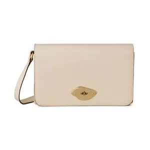 Mulberry Lana Wallet On Strap Eggshell