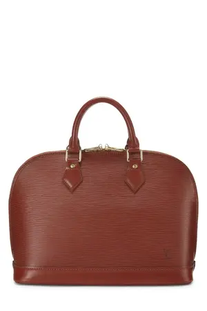 LOUIS VUITTON Cipango Gold Epi Alma - Brown