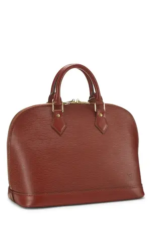 LOUIS VUITTON Cipango Gold Epi Alma - Brown