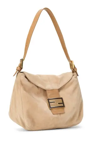 Fendi Suede Shoulder Bag