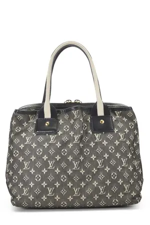 LOUIS VUITTON Monogram Mini Lin Sac Mary Kate - Navy