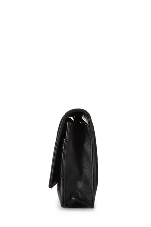 Chanel Quilted Lambskin Wallet On Chain - Black