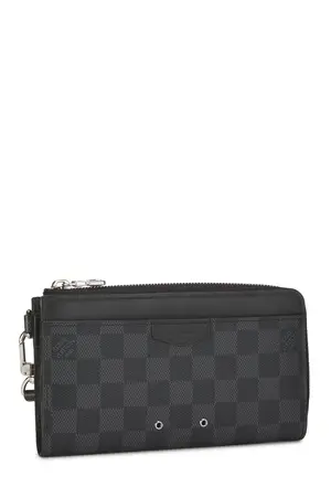LOUIS VUITTON Damier Graphite Zippy Dragonne