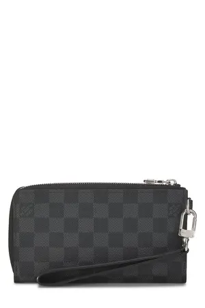 LOUIS VUITTON Damier Graphite Zippy Dragonne