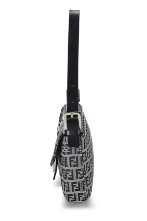 Fendi Zucchino Canvas Baguette Bag