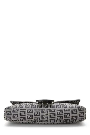 Fendi Zucchino Canvas Baguette Bag