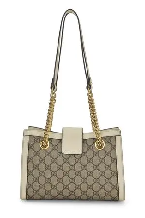 Gucci Padlock Shoulder Bag - Beige