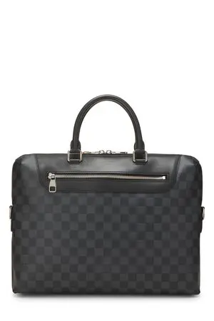 LOUIS VUITTON Damier Graphite Porte-documents Jour - Black