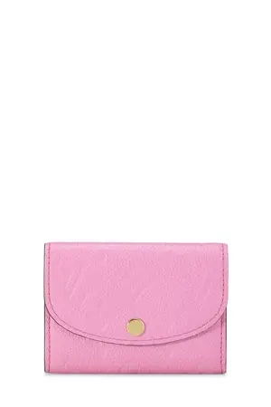LOUIS VUITTON Monogram Empreinte Rosalie Coin Purse - Pink