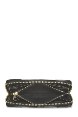 LOUIS VUITTON Monogram Canvas Retiro Zippy Continental Wallet - Black