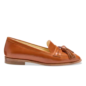 Sarah Flint Janet Loafer - Cognac Box Calf