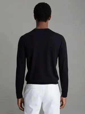 REISS Merino Wool Jumper Pack - Navy