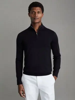 REISS Merino Wool Jumper Pack - Navy