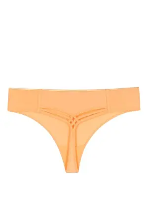 Marlies Dekkers Dame De Paris Cut-out Thong - Orange