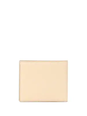 Dolce & Gabbana Embossed-logo Bi-fold Wallet - Neutrals
