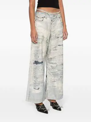 Acne Studios Low-waist Flared Trousers