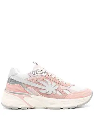 Palm Angels Pa 4 Palm-patch Sneakers - Pink