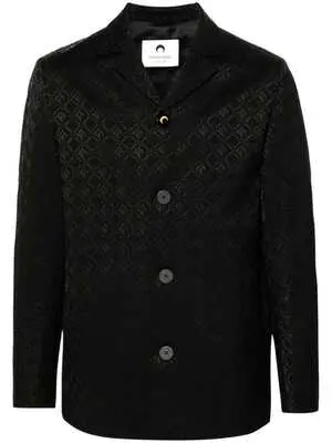 MARINE SERRE Moon Diamant Jacquard Blazer