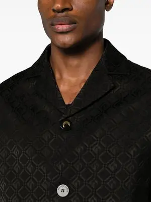 MARINE SERRE Moon Diamant Jacquard Blazer