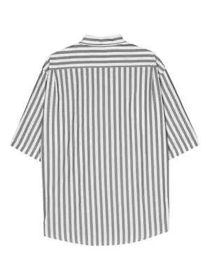 Acne Studios Logo-embroidered Striped Shirt