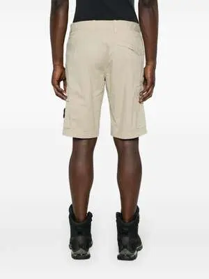 Stone Island Compass-badge Cargo Shorts - Neutrals