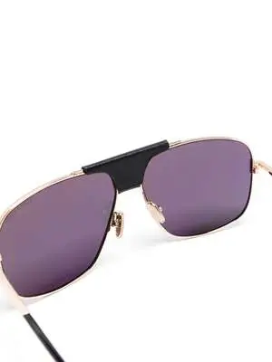 TOM FORD Pilot-frame Sunglasses - Black