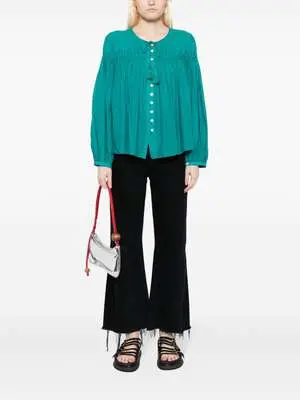 MARANT ETOILE Abadi Pintuck Blouse