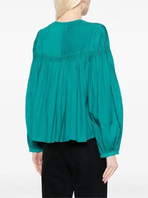 MARANT ETOILE Abadi Pintuck Blouse