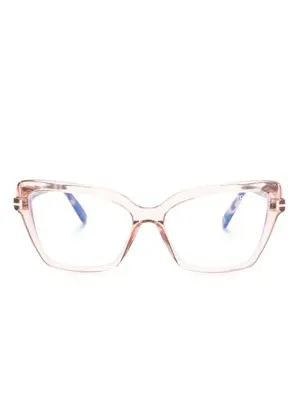 Tom Ford Clear Cat Eye Glasses