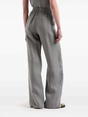 Emporio Armani Geometric Print Elasticated Waist Trousers