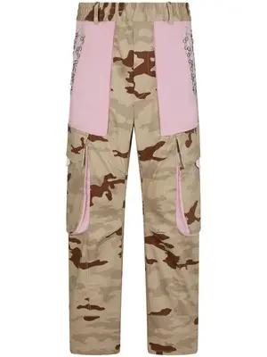 Dsquared2 Camouflage-print Cargo Trousers