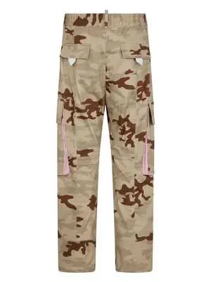 Dsquared2 Camouflage-print Cargo Trousers