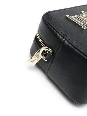 Just Cavalli Logo-lettering Cross Body Bag - Black