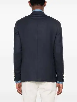 Canali Double-breasted Wool Blazer