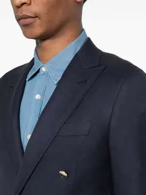 Canali Double-breasted Wool Blazer