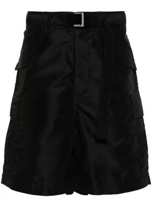 Sacai Belted Cargo Shorts