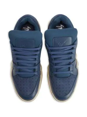 GIUSEPPE ZANOTTI Talon Low-top Sneakers - Blue