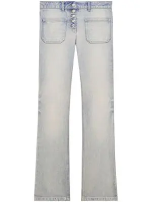 COURREGES Low-rise Bootcut Jeans