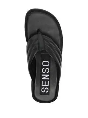 Senso Reese Leather Platform Flip-flops