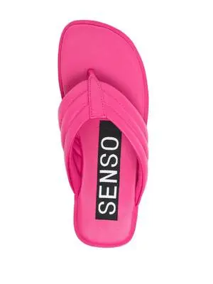 Senso Reese Leather Platform Flip-flops