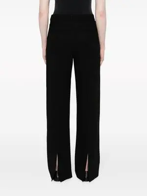 TOTEME Pressed-crease Straight Trousers