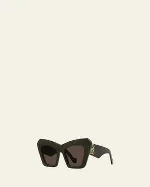 Loewe Anagram Acetate Cat-eye Sunglasses