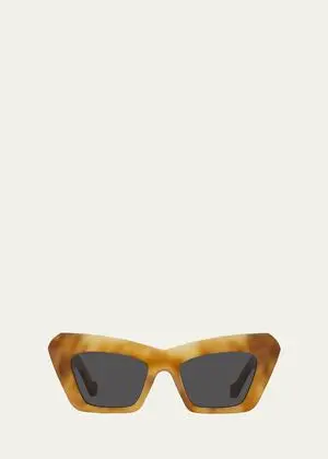 Loewe Anagram Acetate Cat-eye Sunglasses