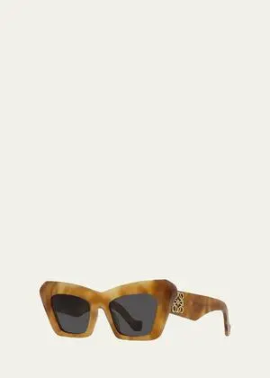 Loewe Anagram Acetate Cat-eye Sunglasses